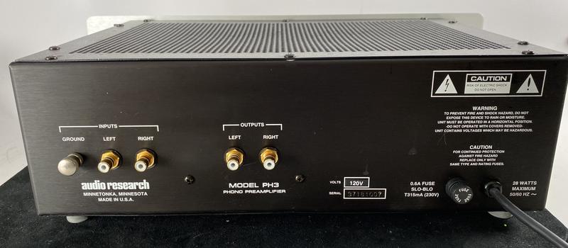 AUDIO RESEARCH PH3 Valvulado - Loja HIFICLUB