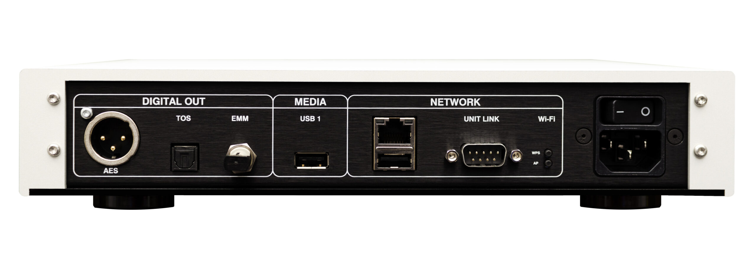 EMM LABS NS-1 Network Streamer DSD MQA - Loja HIFICLUB
