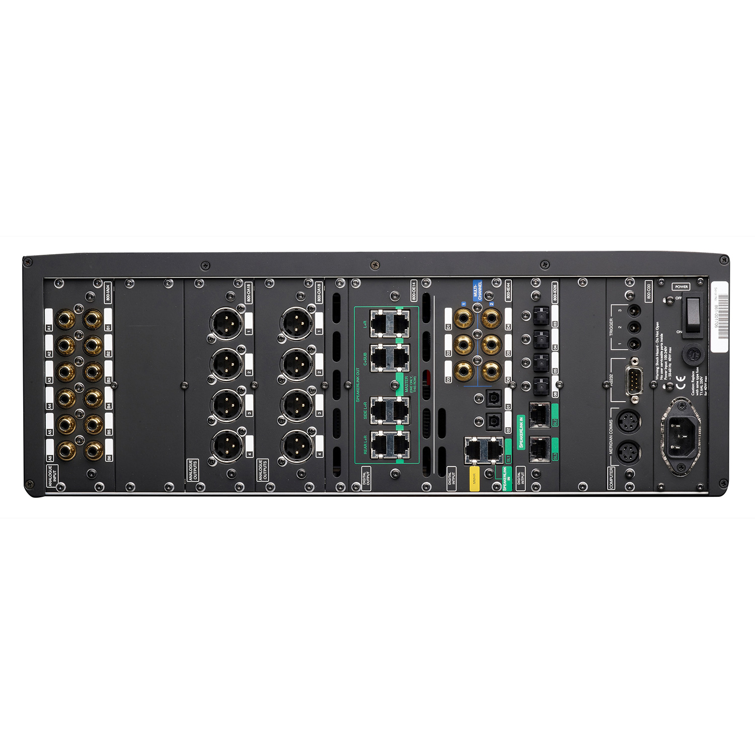 Meridian 861v8 Reference Digital Surround Processor - Loja HIFICLUB