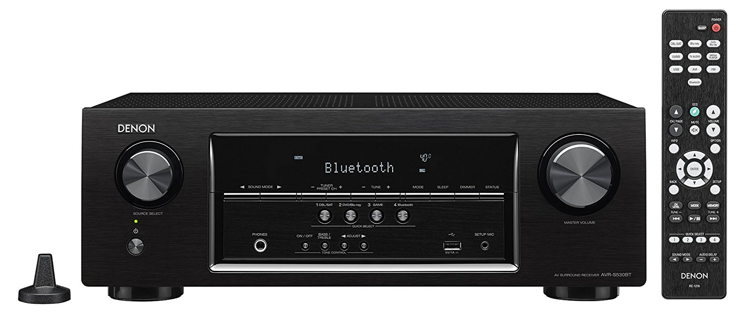 Receiver Denon AVR-S540BT 5.2 Bluetooth 4K Dolby Vision - Loja HIFICLUB