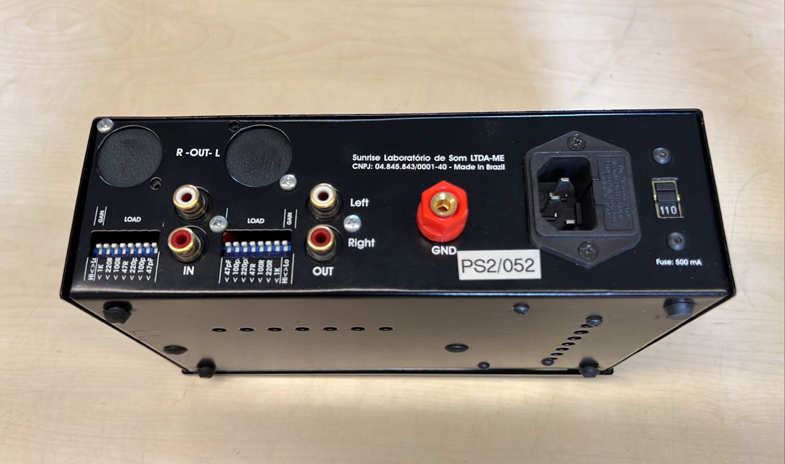 SUNRISE PS2 MM MC Phono Stage - Loja HIFICLUB