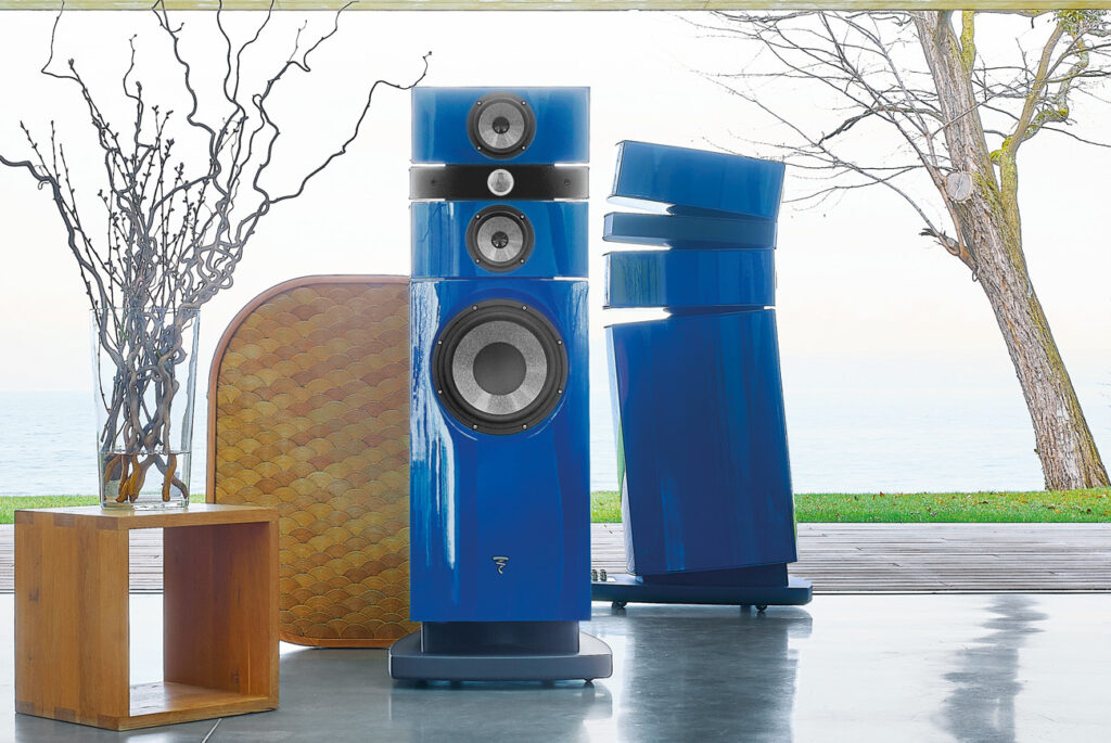 FOCAL STELLA UTOPIA EM EVO Metallic Blue - Loja HIFICLUB