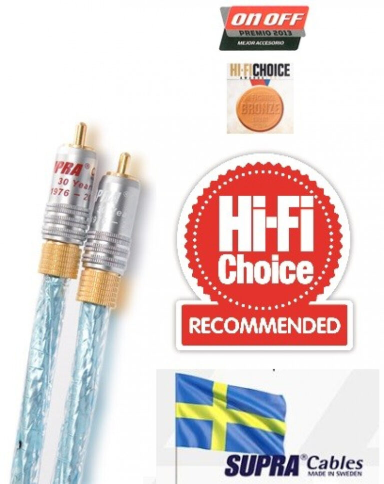 SUPRA SWORD ISL RCA 1 metro - Loja HIFICLUB