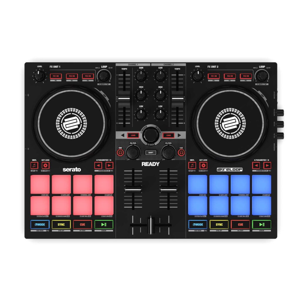 RELOOP Ready – Controlador Dj Compacto de 2 Decks Projetado para Serato ...